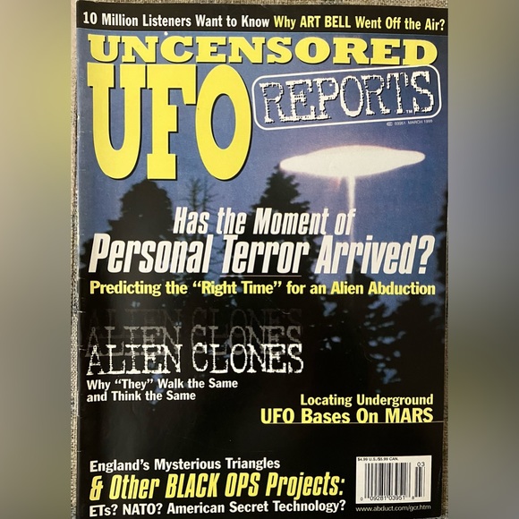 uncensored UFO reports | Other | Uncensored Ufo Reports Magazine March ...